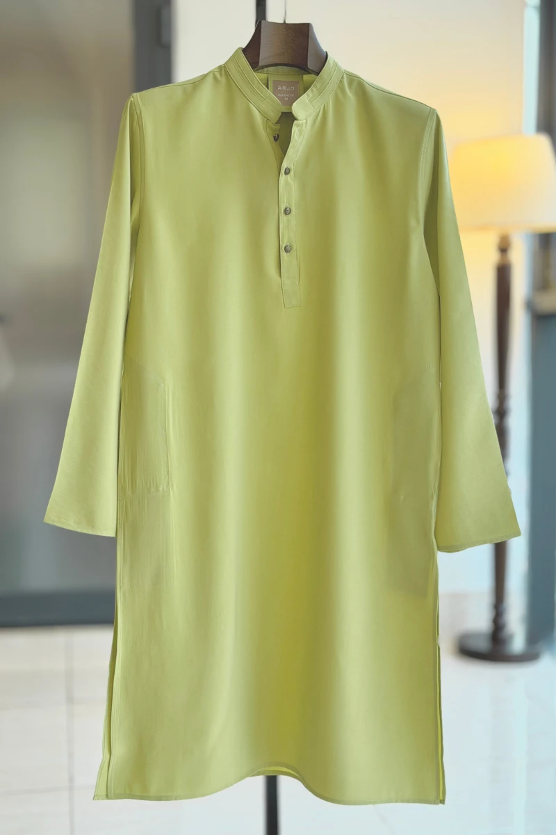 Light Olive Classic Panjabi